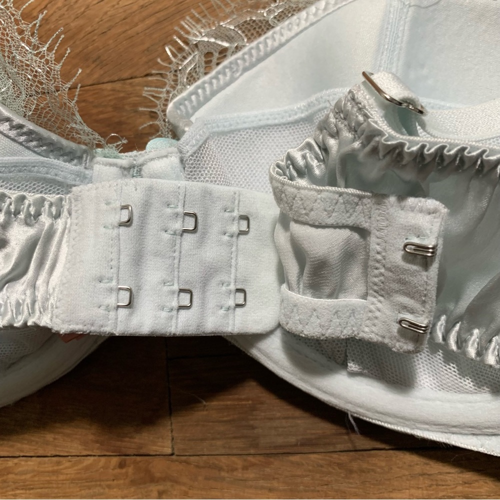 Agent Provocateur Blue Ice Lace Bra - Gem